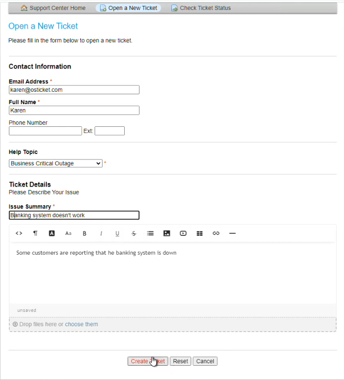 GitHub - CastroCMiguel/osTicket-Ticket-Lifecycle-Examples