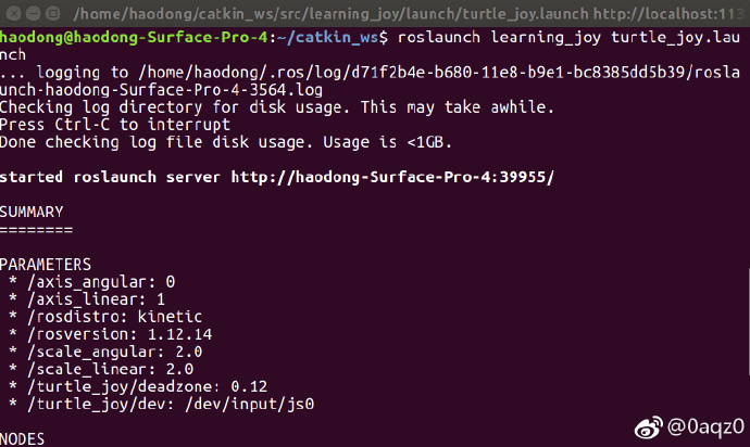 GitHub - 0aqz0/ros_learning_joy: ROS配置和使用Xbox One无线手柄