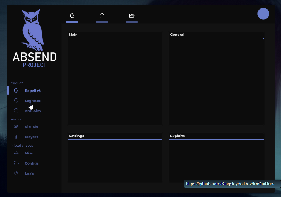 GitHub - KingsleydotDev/ImGui-Menus: Collection of custom ImGui menus DirectX9, DirectX11 menus ...