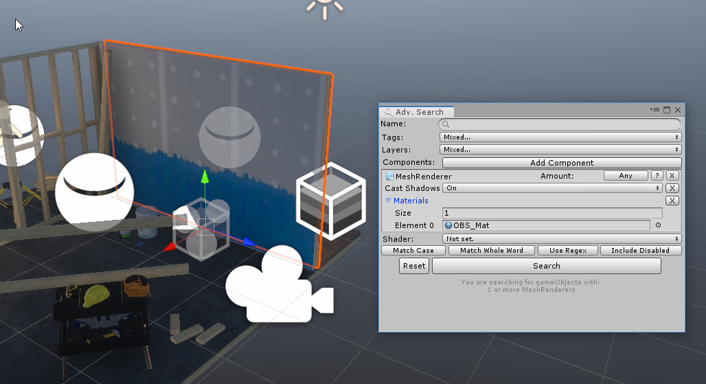 GitHub - KeaneGames/AdvancedSceneSearch: Find the GameObjects in your ...