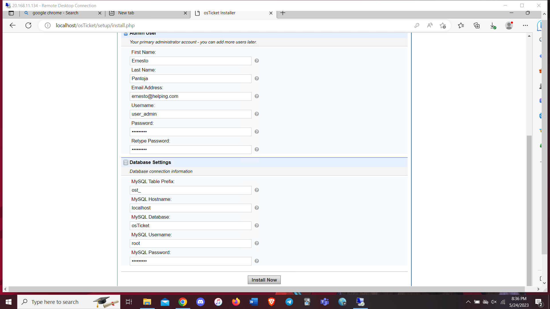 GitHub - ErnestoAPantoja/osticket-prereqs: This repository showcases a ...