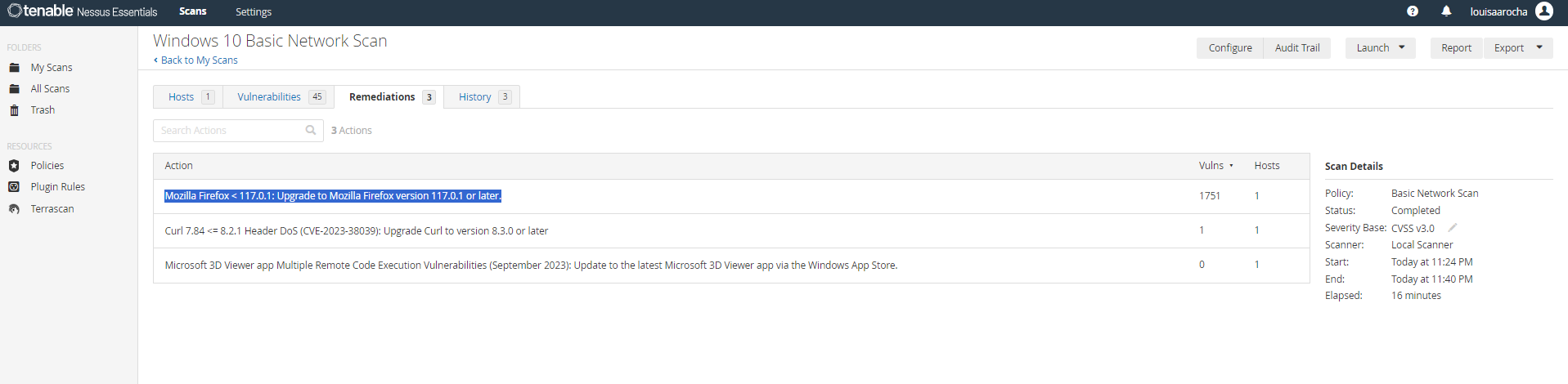 GitHub - louisaarocha/Nessus-Vulnerability-Management