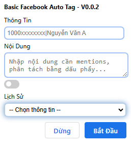 GitHub - RenjiYuusei/facebook-auto-tag: Basic auto tag Facebook