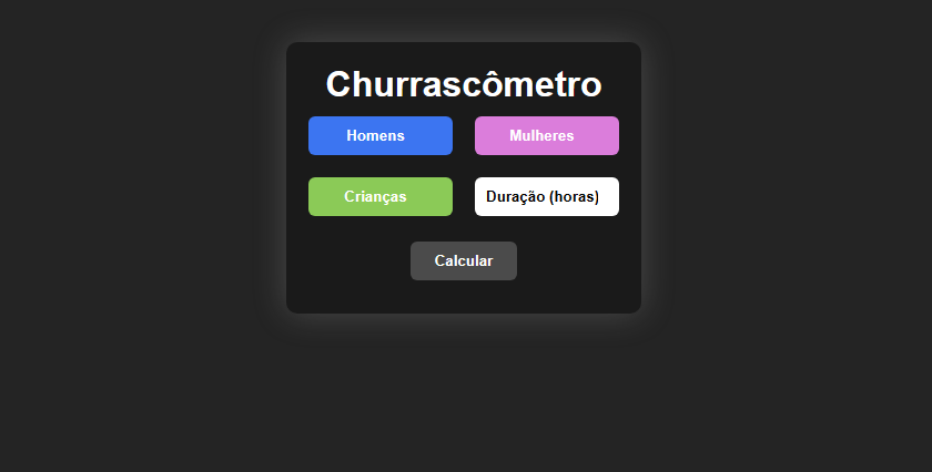 GitHub - Allan-Neves/Churrascometro: Calcule a quantidade de itens para o seu churrasquinho!