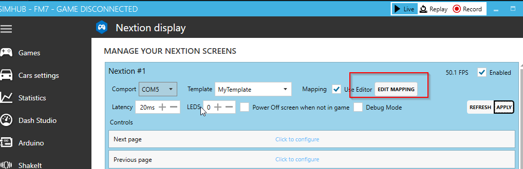 Nextion Display Template creation using mapping editor · SHWotever ...