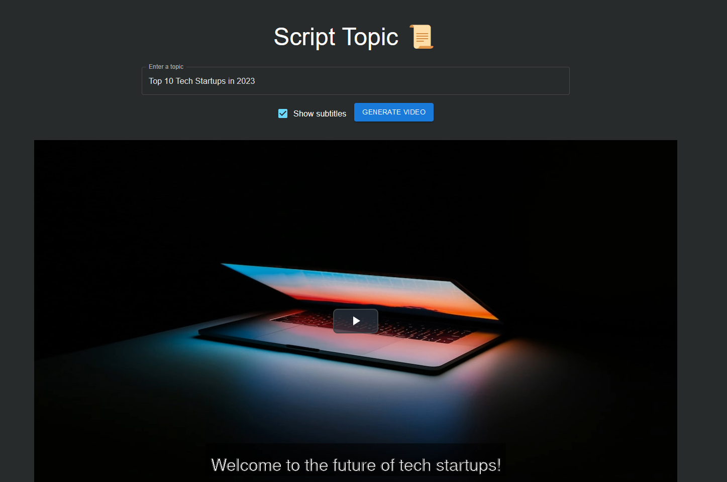 GitHub - blue-codes-yep/AI.AT: AI-Powered Text-To-Speech Video Generator This web application ...