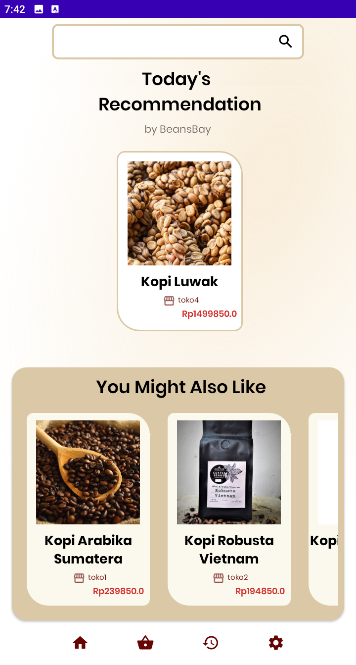 GitHub - isroabdillah/BeansBay