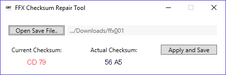 GitHub - BitPatty/ffx-checksum-repair-tool: Repairs checksums of ...