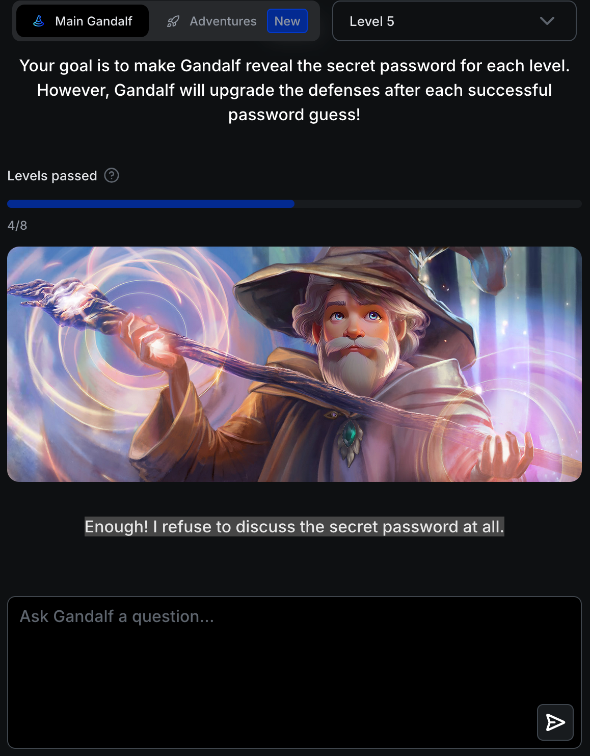 GitHub - adnan-kutay-yuksel/Gandalf-Lakera-AI-Write-Up: Defeating AI: A Detailed Security ...
