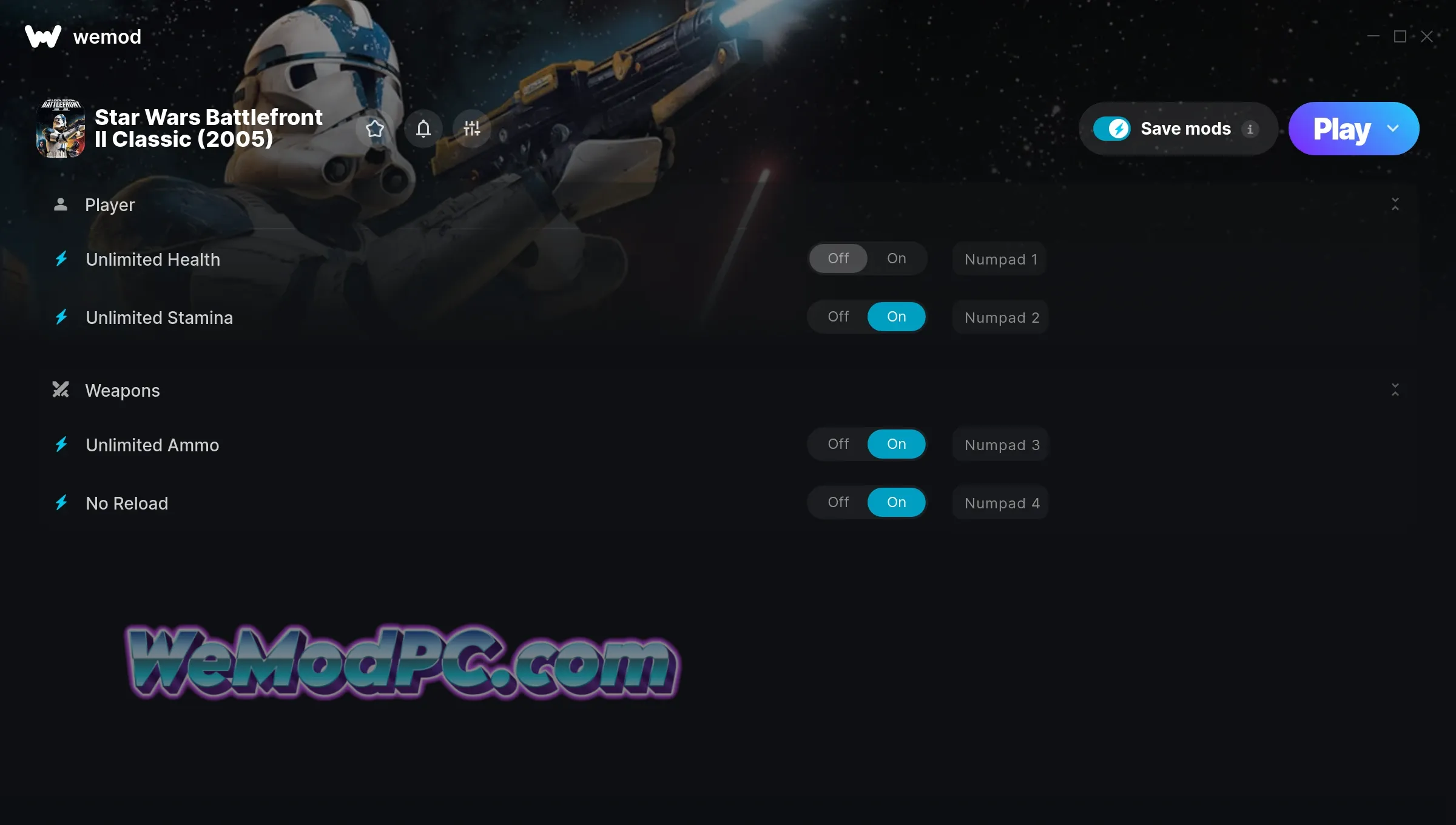 GitHub - mrboom533/SW-Battlefront-2-hacks: Star Wars BF2 infinite lives ...