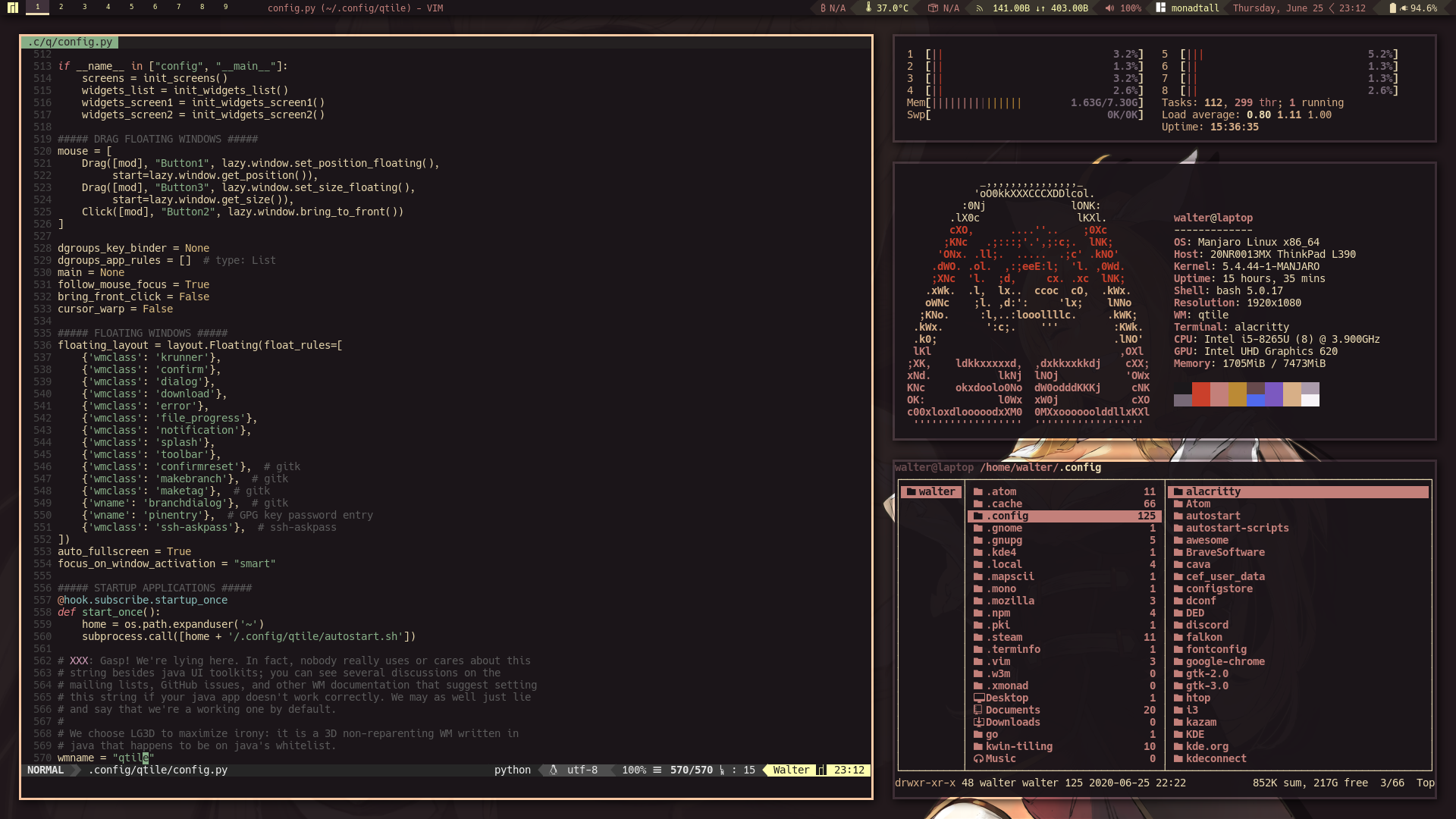 GitHub - ellysaurus/DOTFILES: my linux dotfiles / configs