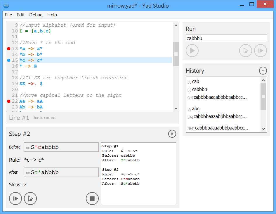 GitHub - Yad-Studio/YAD-Studio: Yad Studio - Markov algorithms IDE and ...