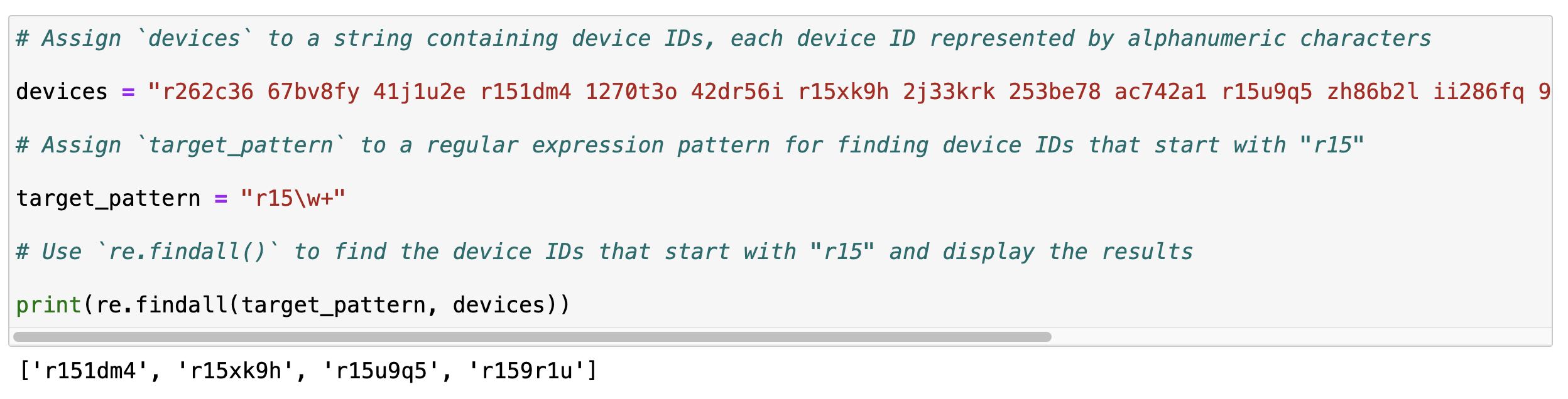 GitHub - eportillo3/expressions-for-patterns: In this lab, you'll write ...