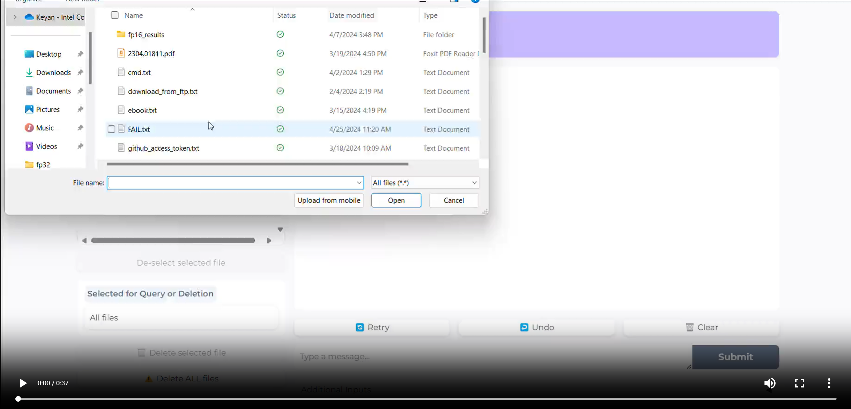 Ipex Llm Docs Mddocs Quickstart Privategpt Quickstart Md At Main · Intel Ipex Llm · Github