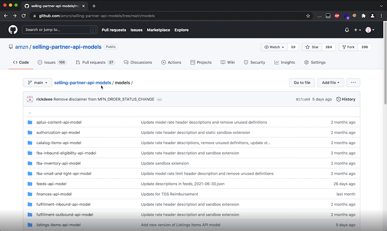 Using Postman For Sellling Partner Api Models · Amzn Selling Partner
