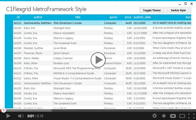 GitHub - dennismagno/datagridview-metroframework: DataGridView Metroframework will work together ...