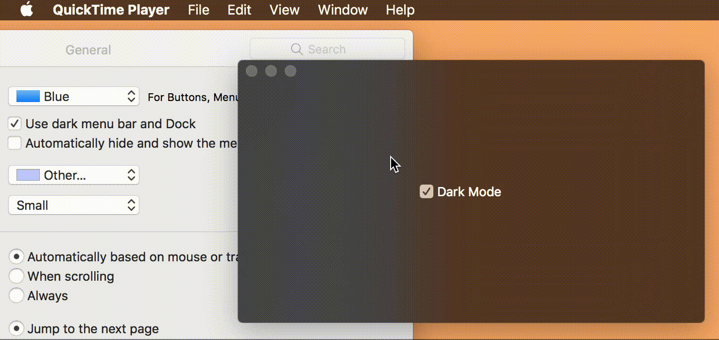 GitHub - KyNorthstar/macOS-Dark-Mode-Switcher: Reads, sets, and reacts to macOS's dark mode setting