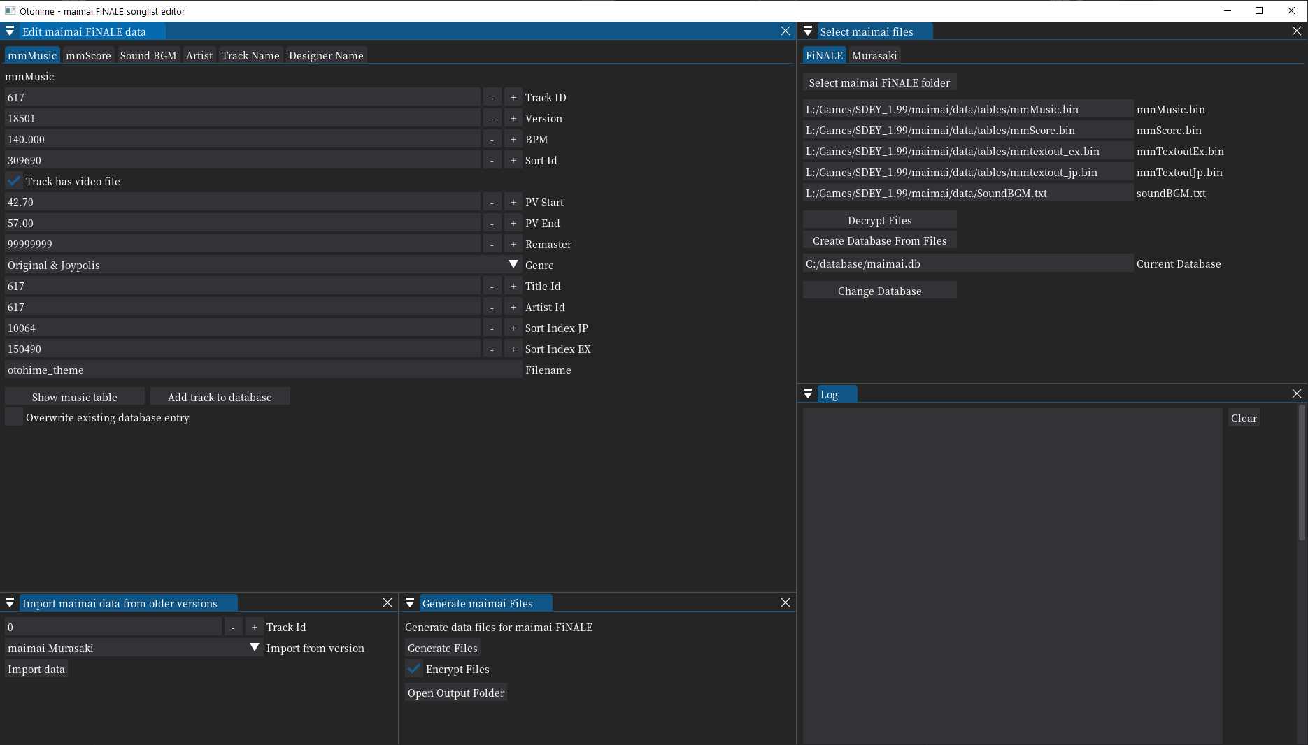 GitHub - CuriousCod/maimai-finale-songlist-editor: Editor for maimai songlist table files
