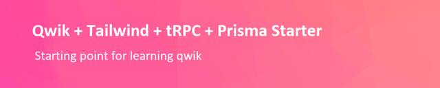 GitHub - Stoffberg/qwik-trpc-prisma-tailwind-starter
