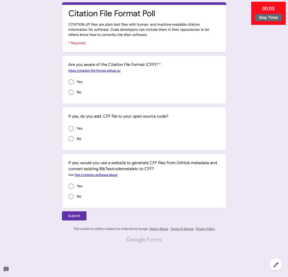 GitHub - sarthak-sehgal/google-form-submit-timer: Chrome Extension that ...