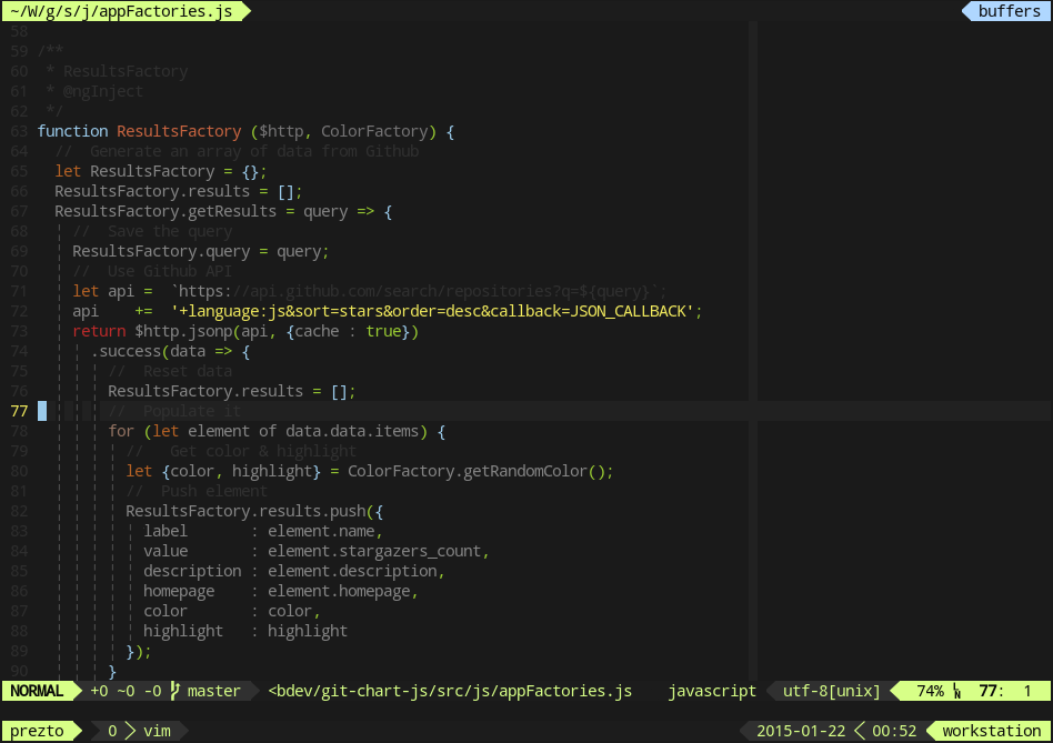 GitHub - yamafaktory/lumberjack.vim