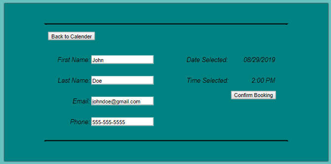 GitHub - bqr407/Appointment-Management-System: Front-end web ...