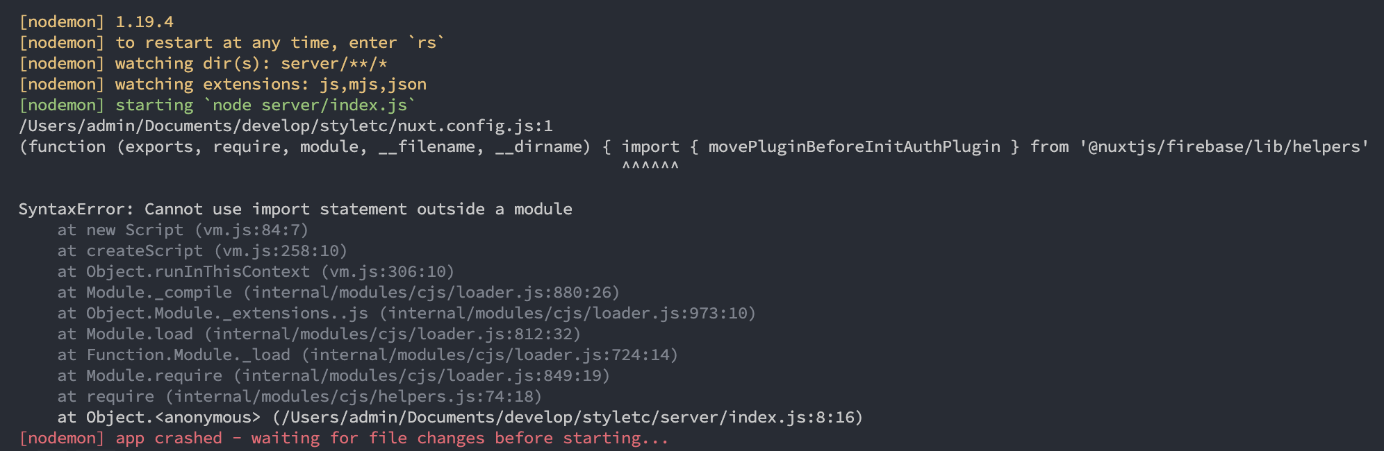 Can't use movePluginBeforeInitAuthPlugin when server-side framework is ... Can't use movePluginBeforeInitAuthPlugin when server-side framework is ...