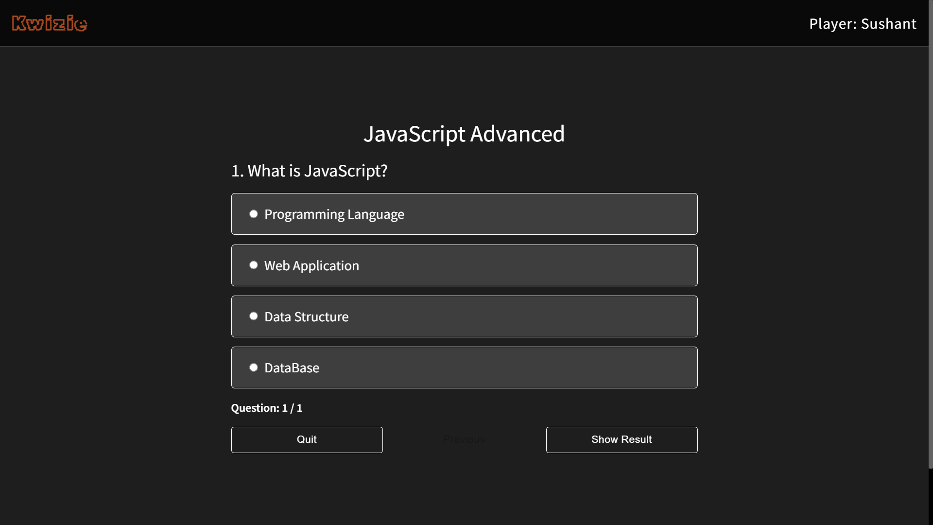 GitHub - mskp/Kwizie-quiz-app: A sleek and responsive React Quiz App that allows users to create ...
