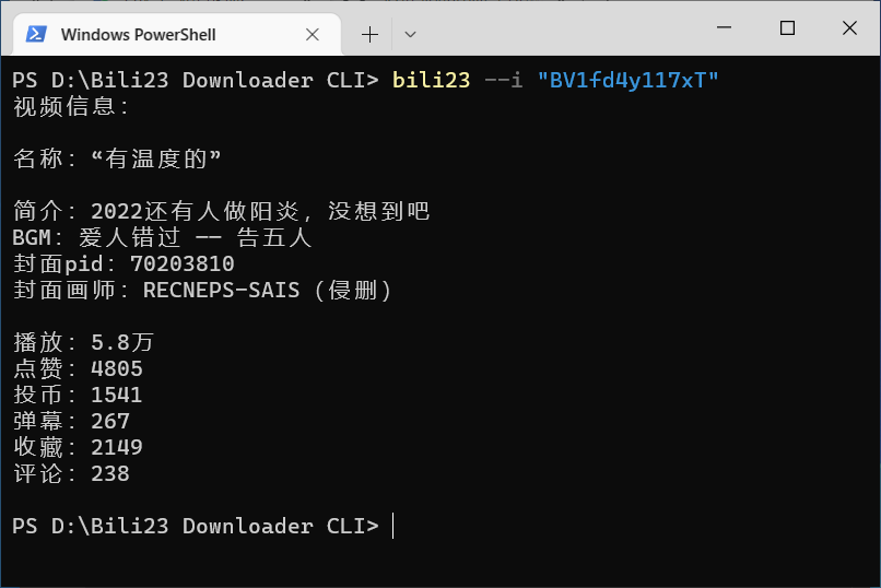 GitHub - ScottSloan/Bili23-Downloader-CLI: Bili23 Downloader CLI 命令行版本: 下载 Bilibili 视频/番剧/电影/纪录片 等资源