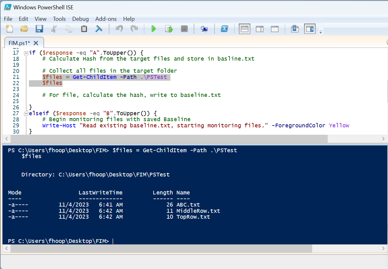 GitHub - ChrisPaige2014/FileIntegrityMonitor