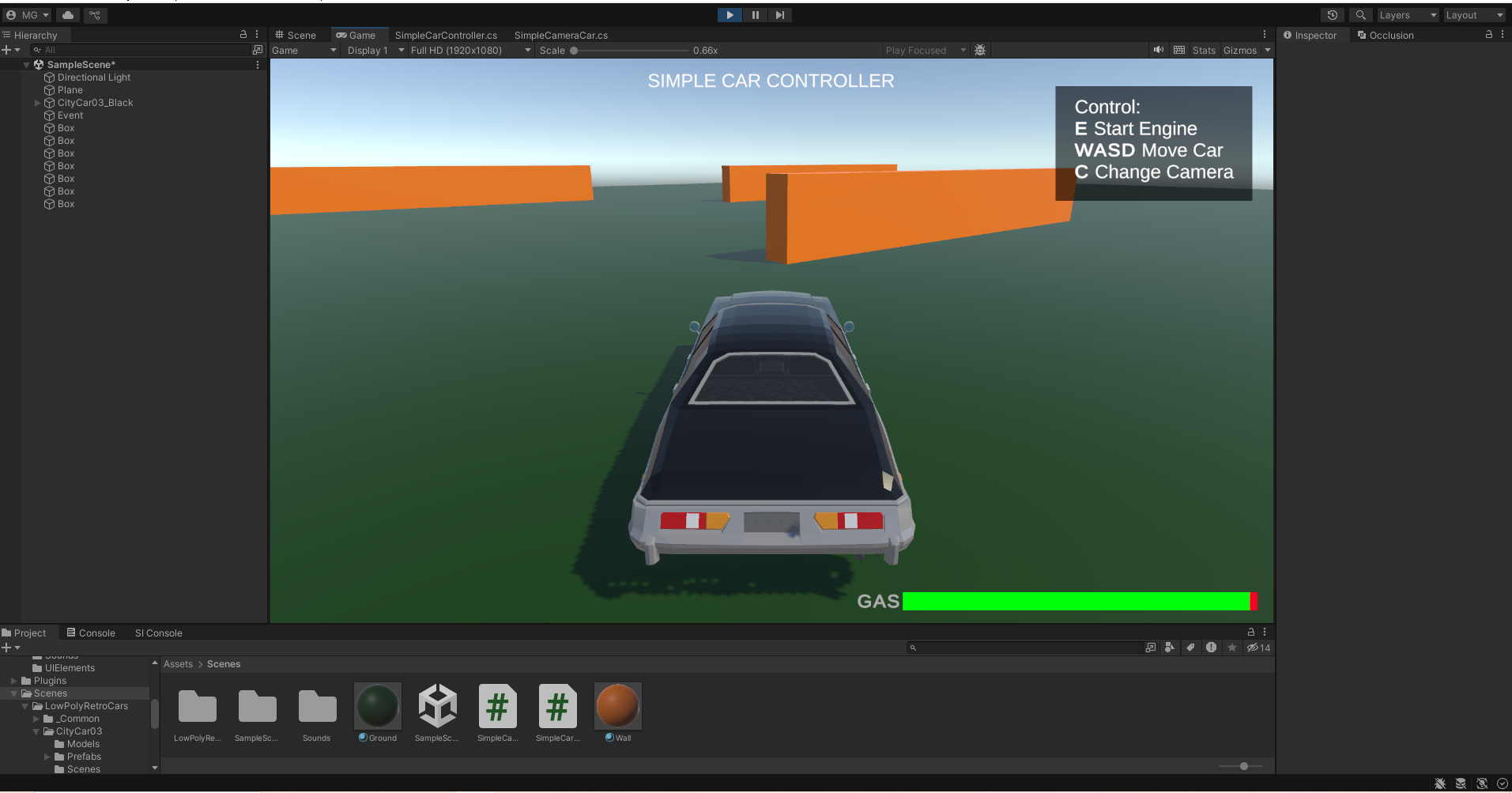 GitHub - humolot/SimpleCarController: Simple script to control cars, vans or trucks for Unity ...