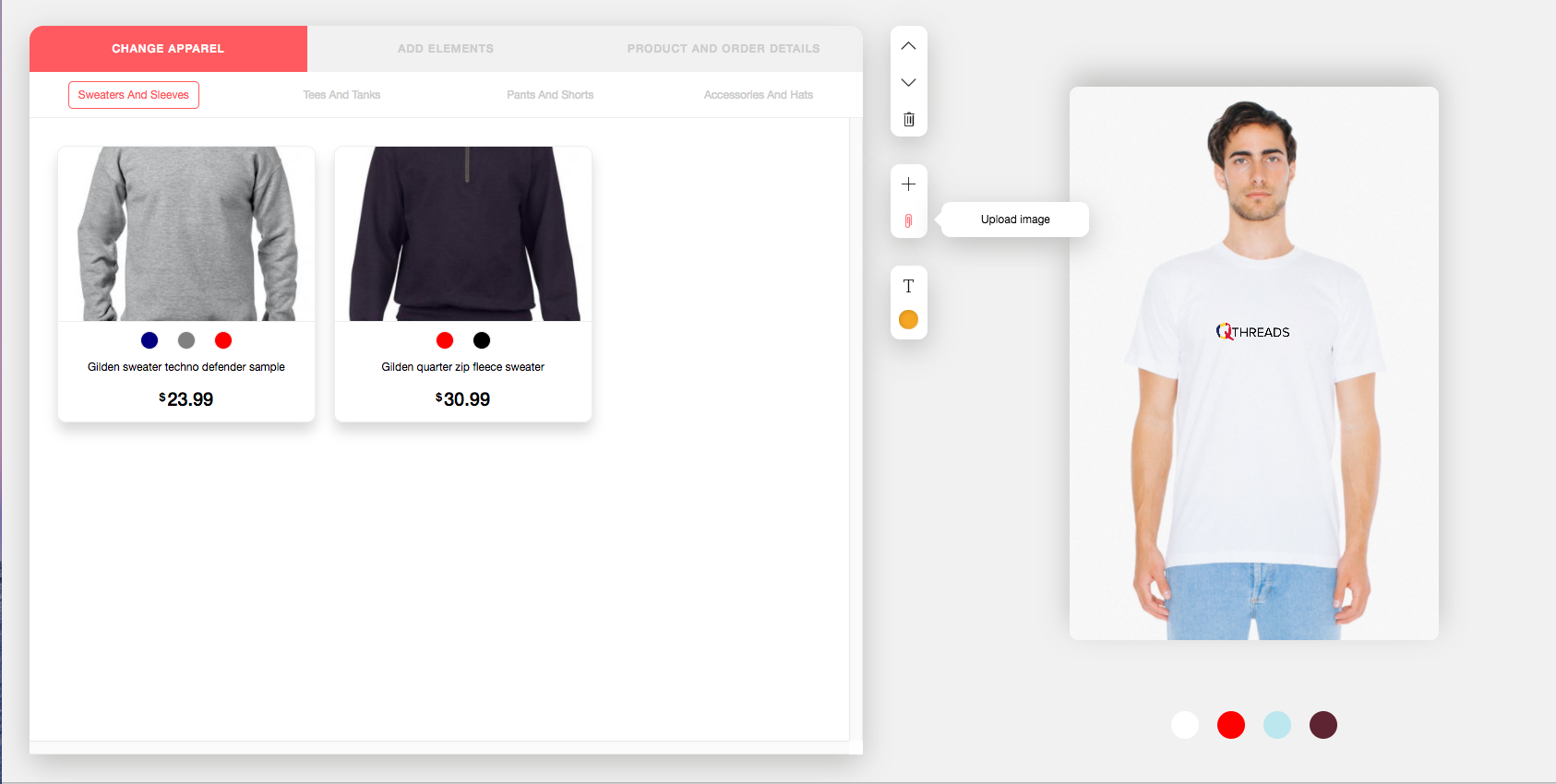 GitHub - paulxuca/shirts: Custom Apparel Editor built in React