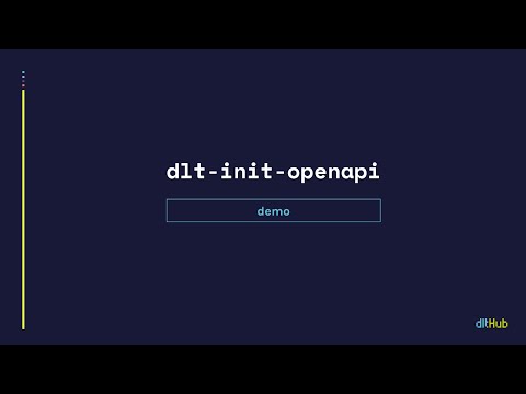 GitHub - dlt-hub/openapi-sample-pipelines: Demos for dlt's very own OpenAPI Source Generator ...
