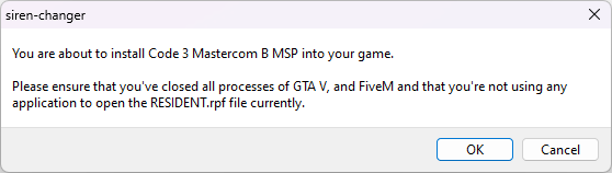 GitHub - PendingMitch/FiveM-Siren-Changer: Change your FiveM sirens with ease.