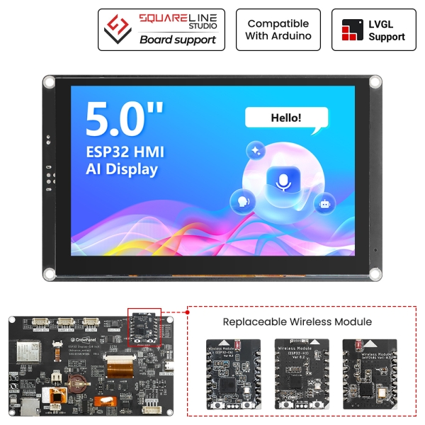 GitHub - Elecrow-RD/CrowPanel-Advance-5.0-HMI-ESP32-AI-Display-800x480 GitHub - Elecrow-RD/CrowPanel-Advance-5.0-HMI-ESP32-AI-Display-800x480