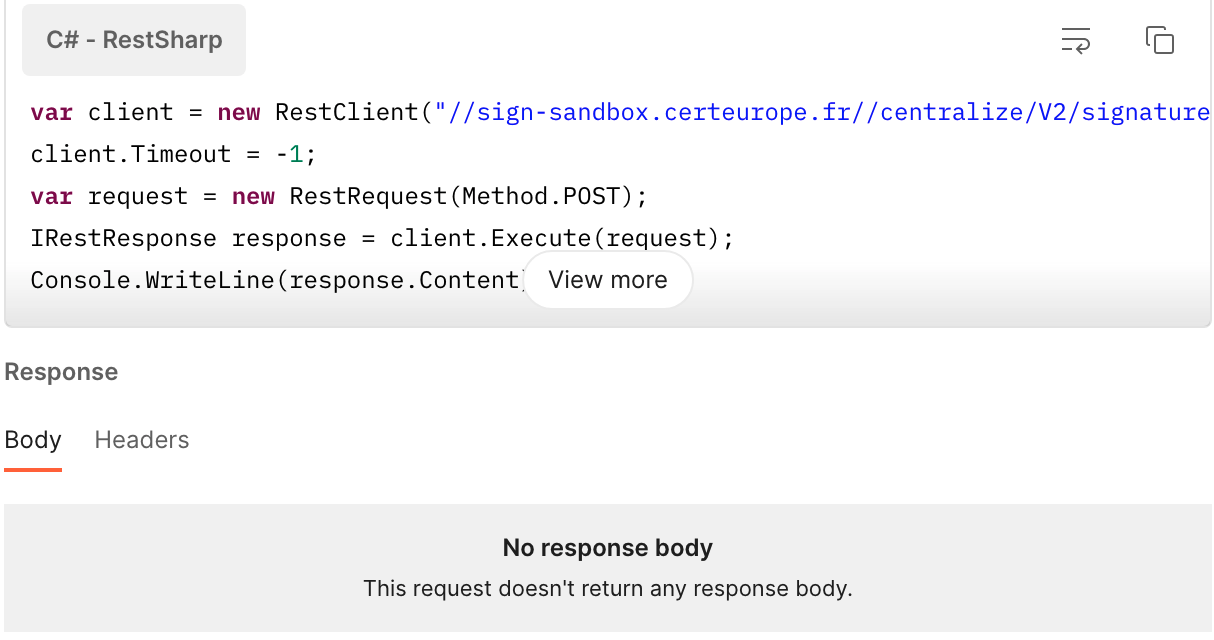 Issue Displaying Response Body In Documentation In Postman · Issue
