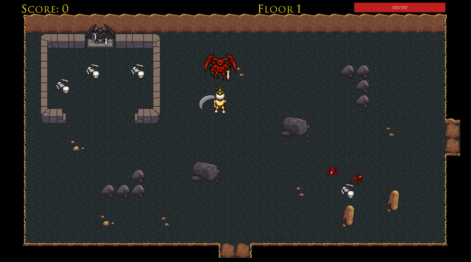 GitHub - EdiWEP/kingless: A Unity 2D roguelike game