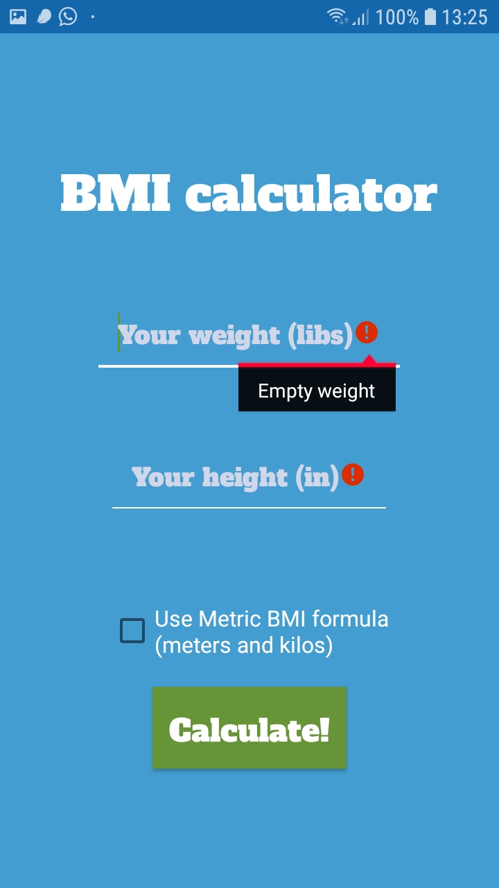 GitHub - baiana/BMI-calculator-source-code: Source code of the "my ...