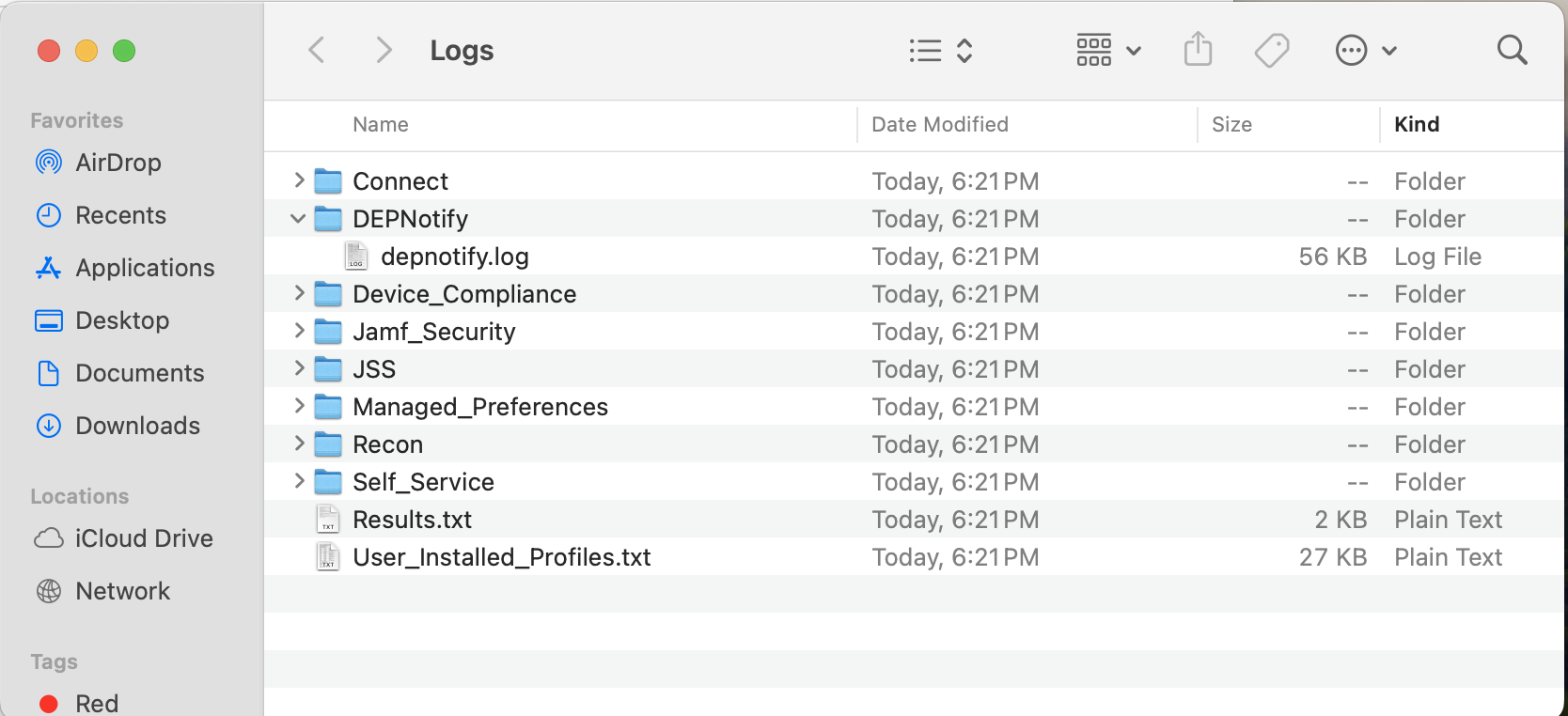 GitHub - zpropheter/Jamf-Log-Grabber: Finds logs and plists related to Jamf management settings