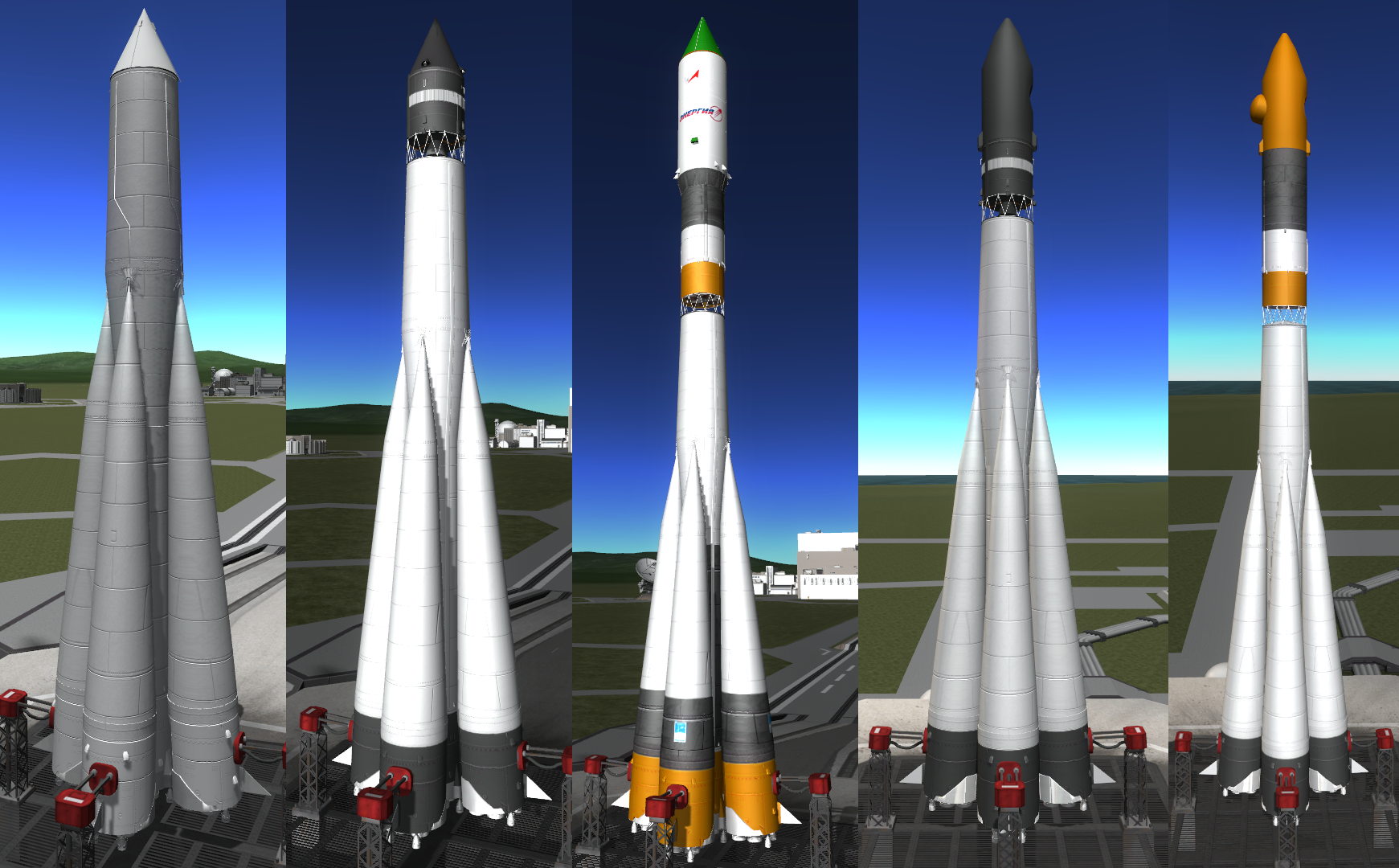 GitHub - KSP-RO/SovietRockets: Contains various versions of the Soviet Soyuz and Proton Rockets