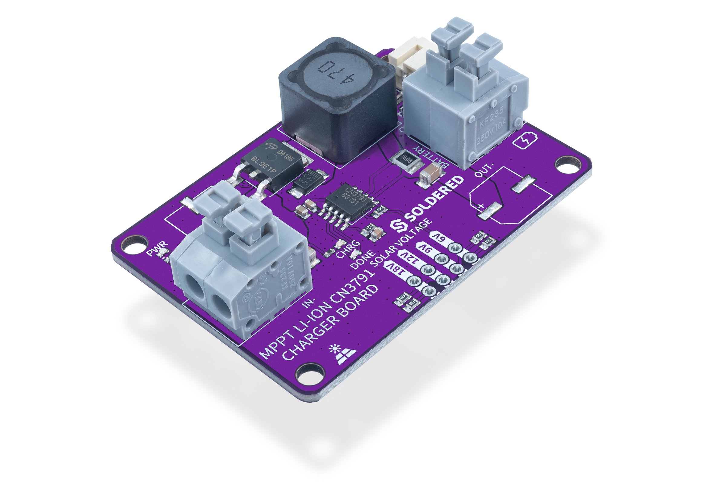 GitHub - SolderedElectronics/MPPT-Li-Ion-CN3791-charger-board-hardware-design: Hardware design ...