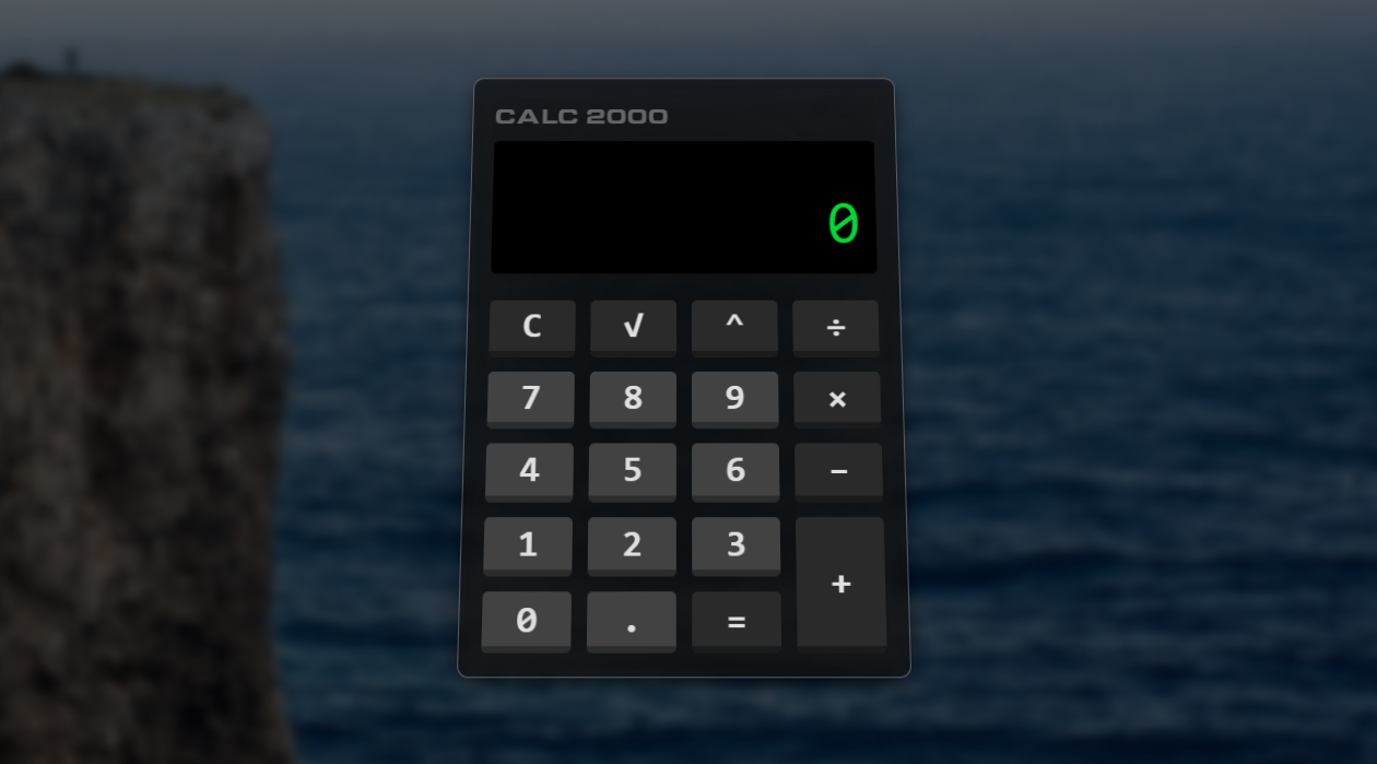 Github Pawankolhe Calc 2000 Web App Basic Calculator That Works Like Windows 10 Calculator