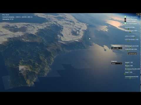 GitHub - BenJ778/ProceduralPlanetRendering: Simple Realtime procedural planet rendering application.
