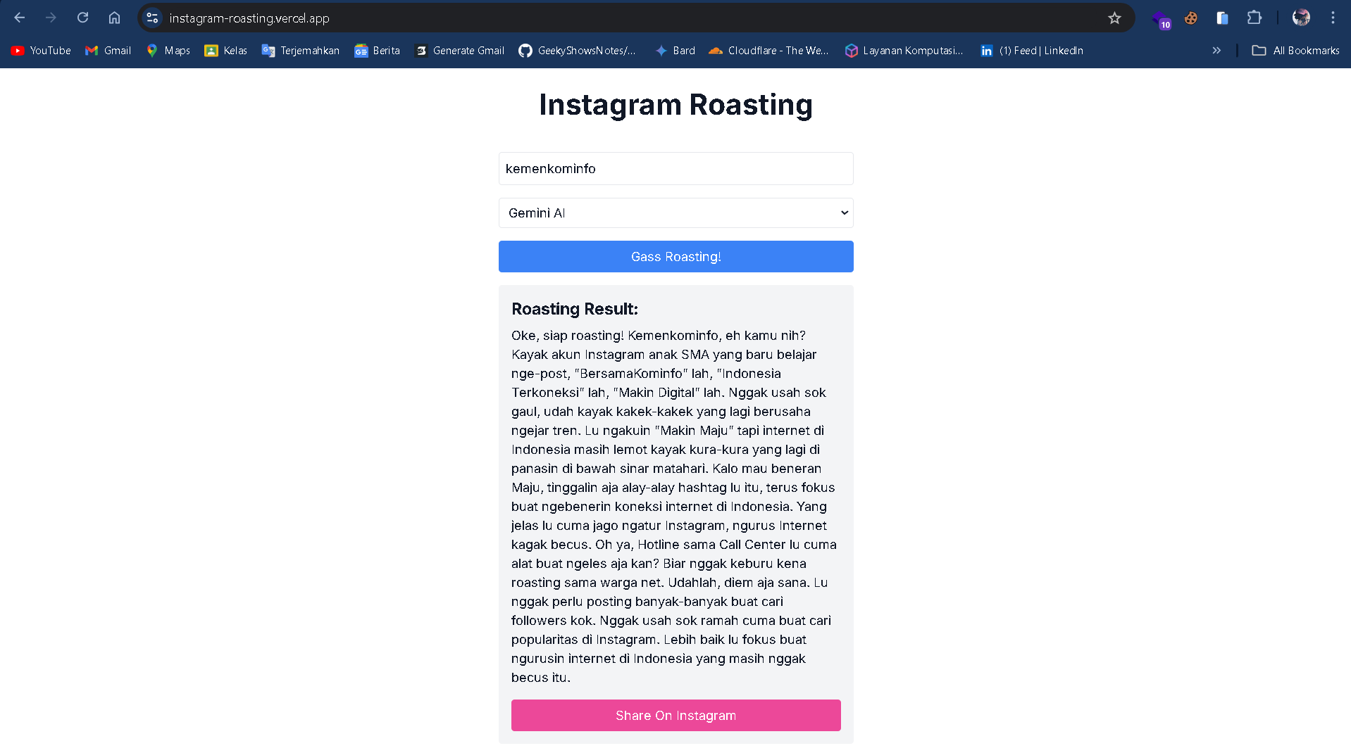 GitHub - xnabil354/instagram-roasting: An Instagram Roasting untuk Meng ... GitHub - xnabil354/instagram-roasting: An Instagram Roasting untuk Meng ...