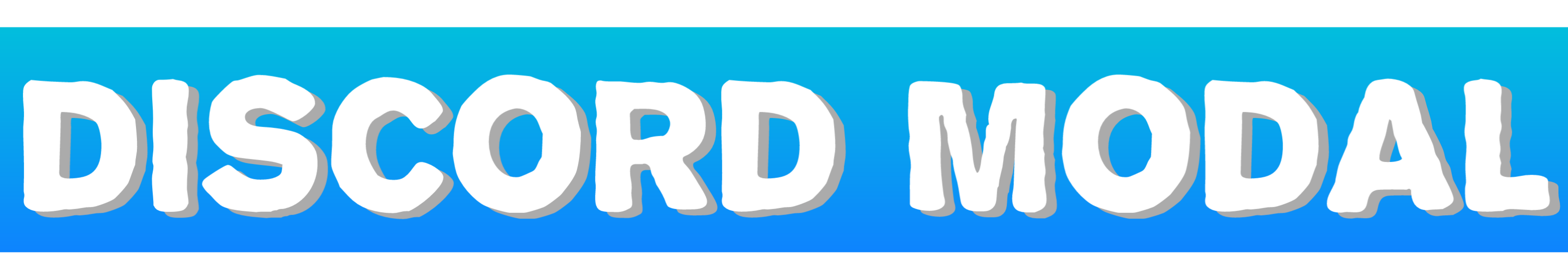 GitHub - Shuruhatik/discord-modal: The package helps you to create a modal, which is a new ...