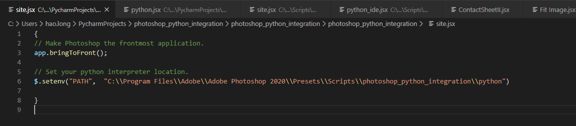 GitHub - loonghao/photoshop_python_integration: Python Interpreter for Photoshop integration