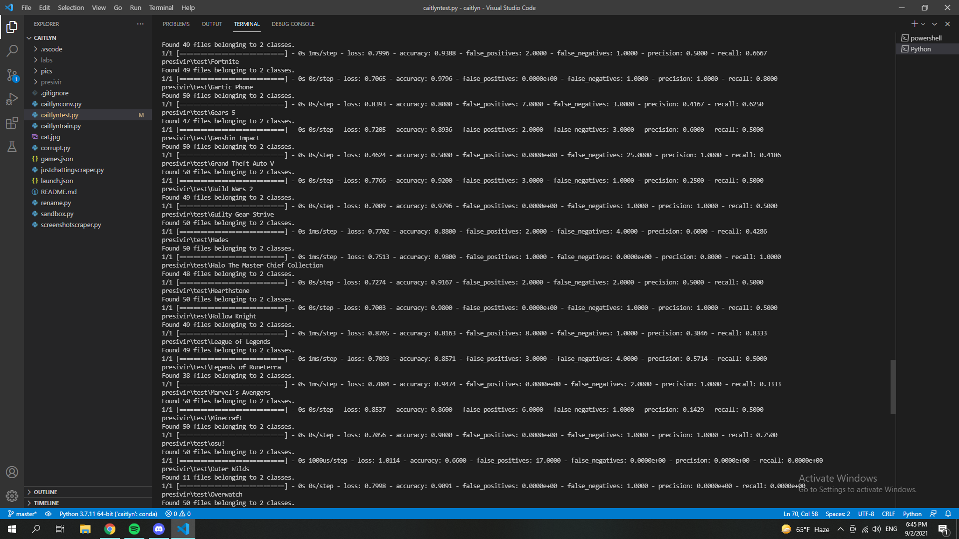 GitHub - TokyoExpress/caitlyn: game classifying robot