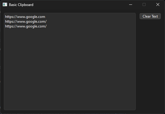 GitHub - suburbanprojects/BasicClipboard: Basic clipboard with PyQT6