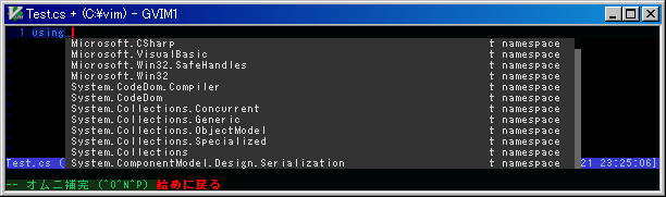 GitHub - yuratomo/dotnet-complete: vim completefunc for .net (c#/wpf)