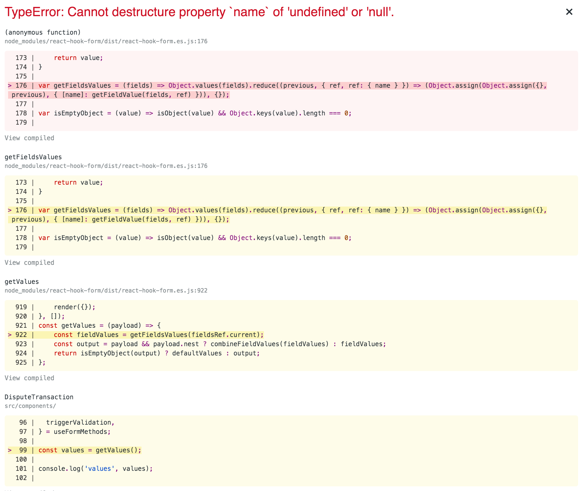 Need to memoize returned object from useForm() · Issue #393 · react-hook-form/react-hook-form ...